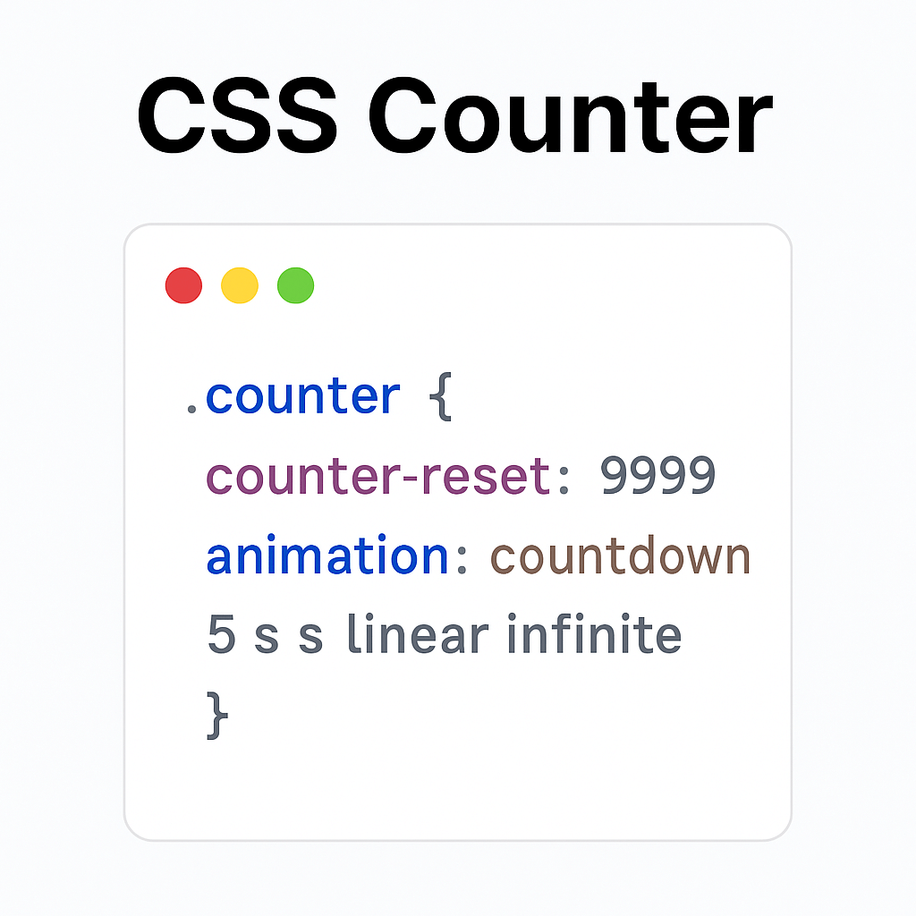 CSS Counter - Create Animated Number Effects with Pure CSS - CSS Lab42 | Collection of CSS ...